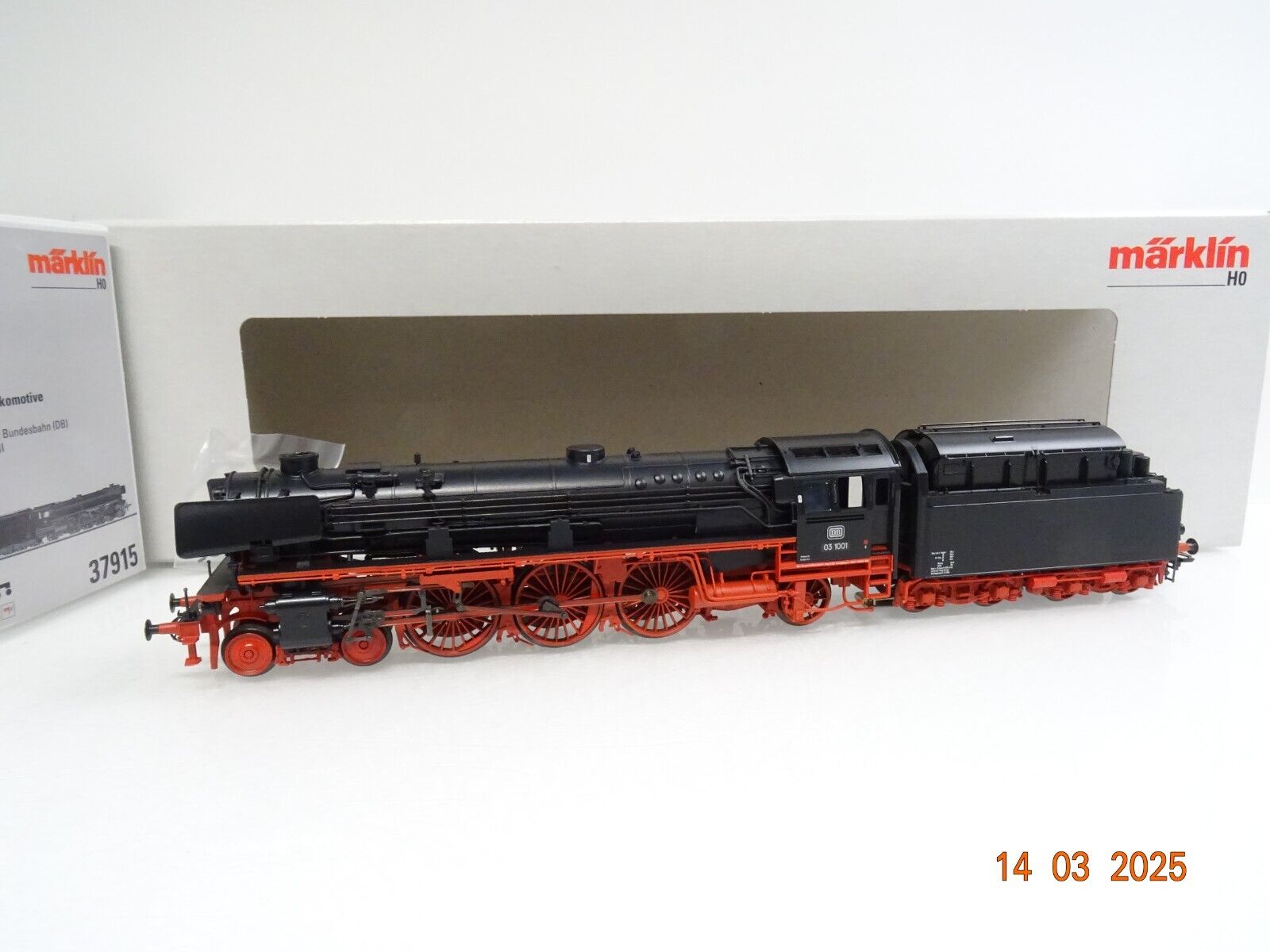 Märklin H0 37915 Dampflok BR 03 1001 der DB Mfx Sound MHI in OVP LE9363 – Modellbahnparadies-Meiger