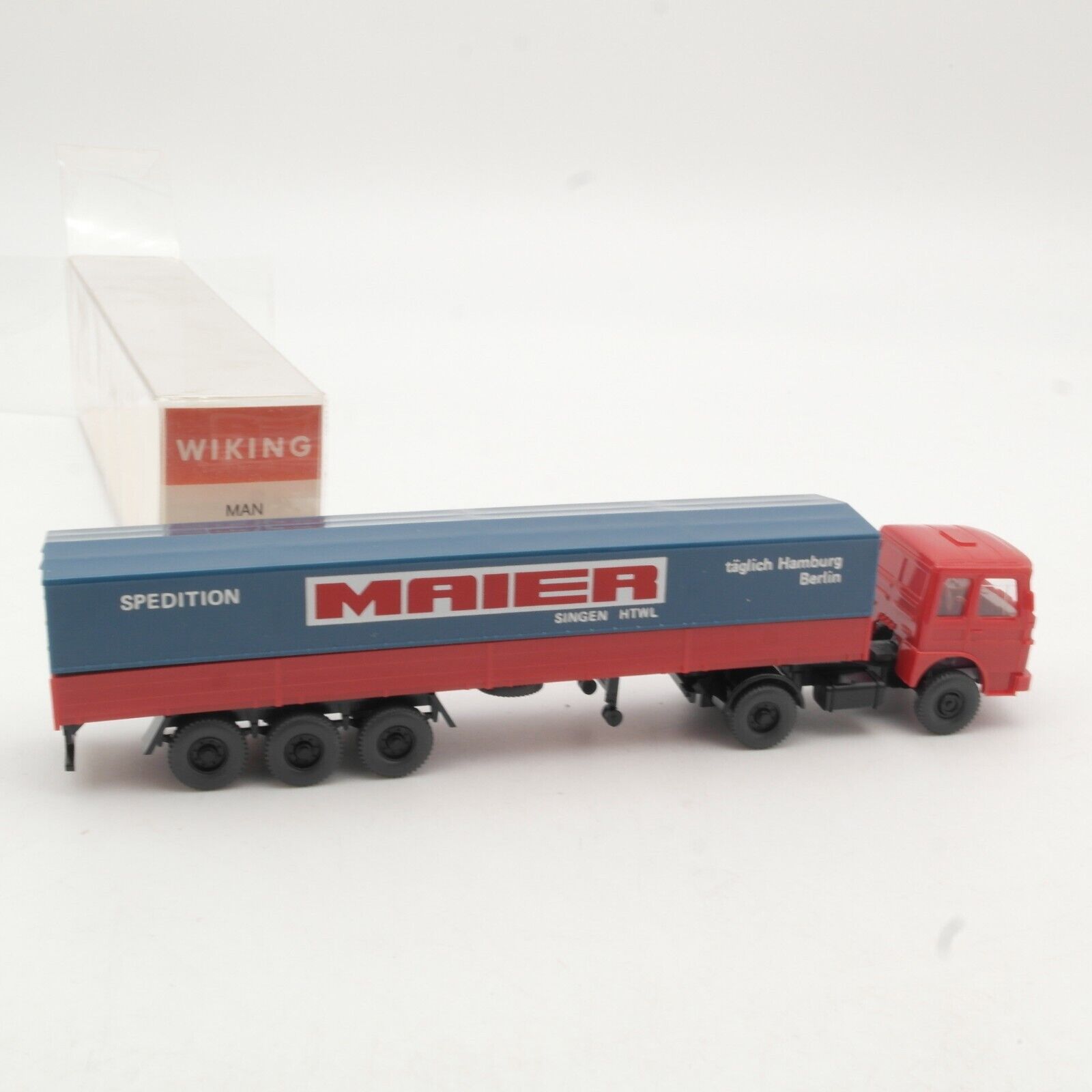 Wiking 1:87 517 MAN Sattelzug Spedition Maier in OVP RR178 – Modellbahnparadies-Meiger